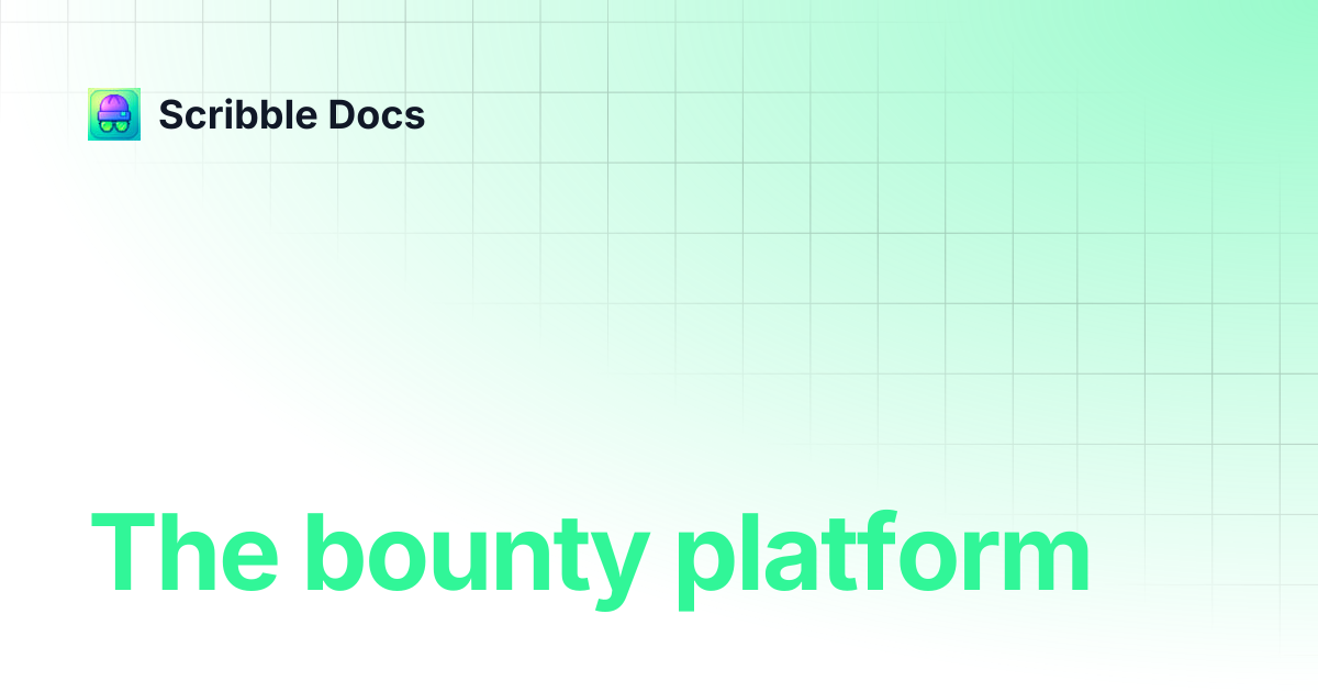Grants | Scribble Docs